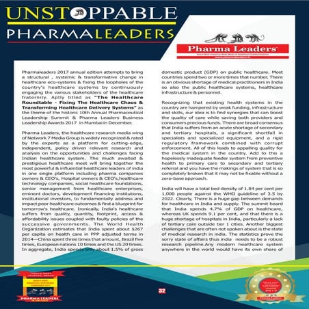 Pharma leaders 2017 white paper | PDF