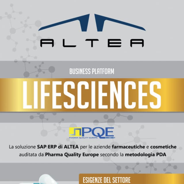 ALTEA SAP Business Platform LifeSciences | PDF