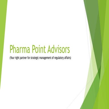 Pharma Point Advisors ppt | PPT
