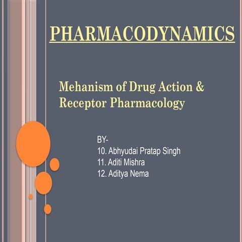 PHARMA SEMINAR on pharmaco dynamics .pptx