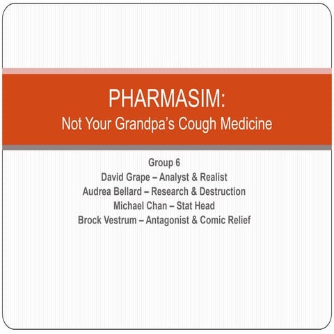 Pharmasim PP | PPTX