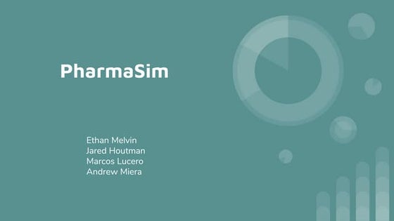 Winning PharmaSim Marketing Game Strategy | DOCX