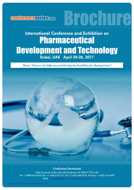 Pharmatech 2017 announcement | PDF