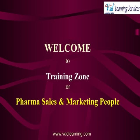 Pharma Training Brochure | PPT