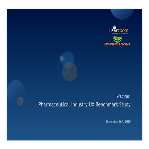 Pharma Webinar Industry Study | PDF