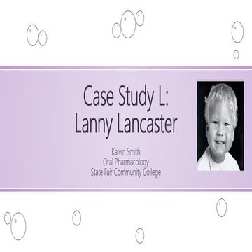 Pharmacology Case Study | PPTX