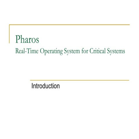 Pharos | PPT