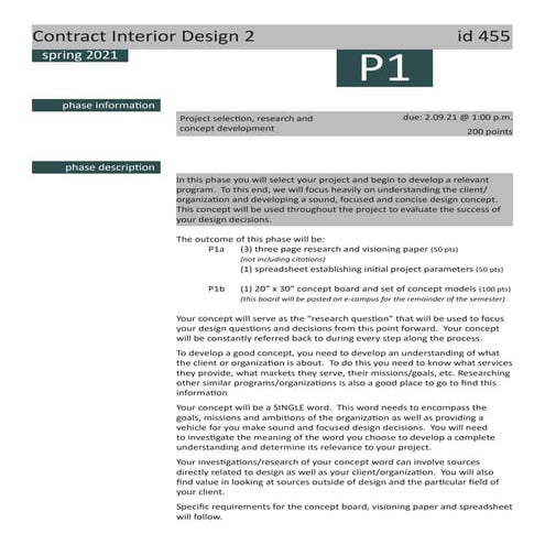 Concept board examples | PDF