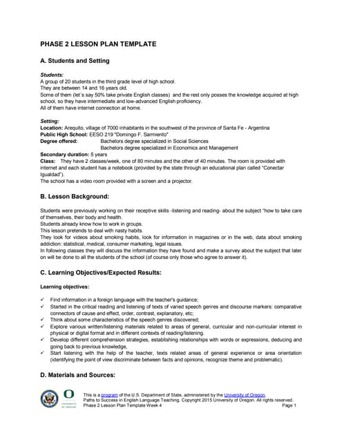 Lesson Plan - Report Writing | PDF