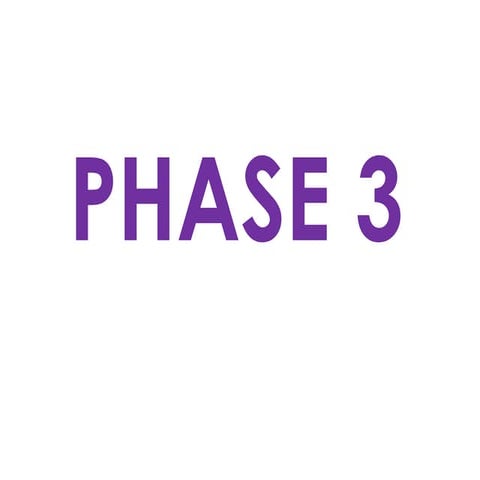 Phase 3 | PPT