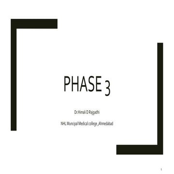 Phase 3 | PPT