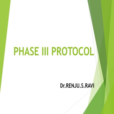 Phase 3 protocol | PPT