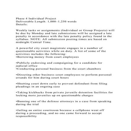 CJ 500 Module Two Legal Poli | DOCX