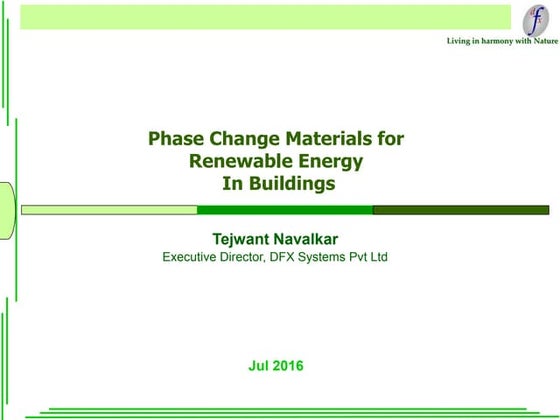 Phase change material | PPT