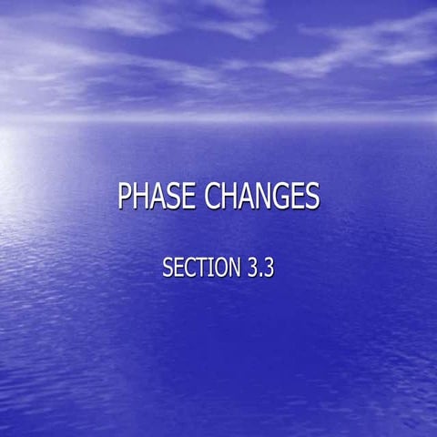 Section 33.ppt evaporation condensation s | PPT
