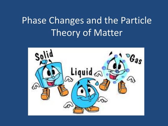 Phase changes | PPT