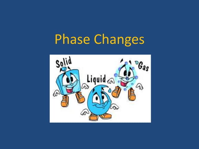 Change of state | PPT
