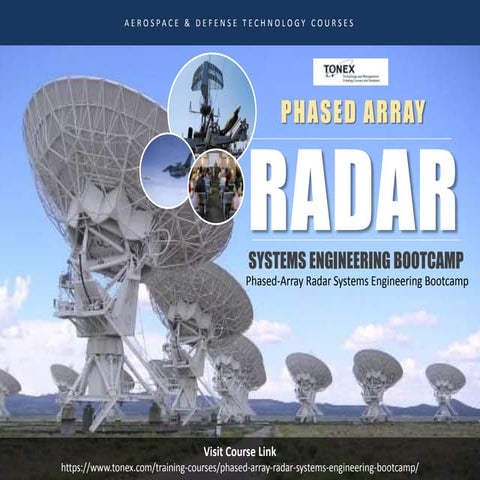 Join Tonex Training Phased Array Radar Systems Engineering Bootcamp | PPTX