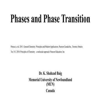 Phases and phase transitions, 12(3) | PPTX