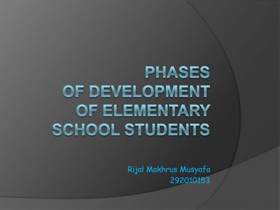 Central elementary school student handbook | PDF