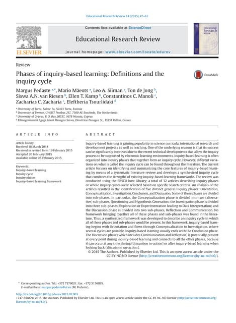 Multidisciplinary And Interdisciplinary Approach In Teacher Education In Pursuit of Holistic ...