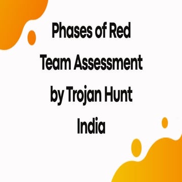 Red team and blue team in ethical hacking | PPTX