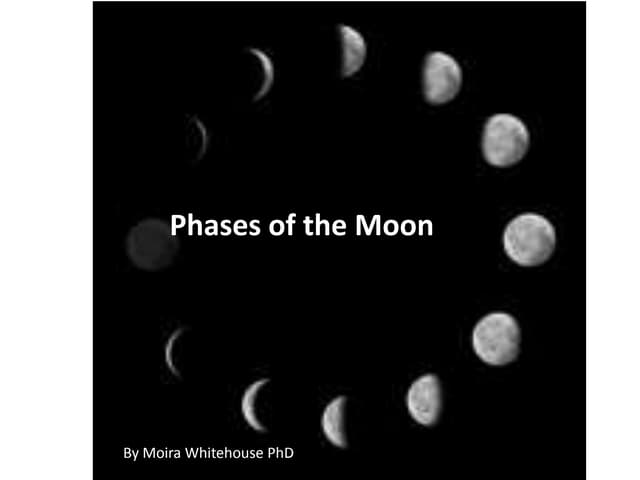 The 8 phases of moon grade 5 lesson in Science | PPT