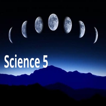 grade 5 phases of the moon powerpoint presentation | PPTX
