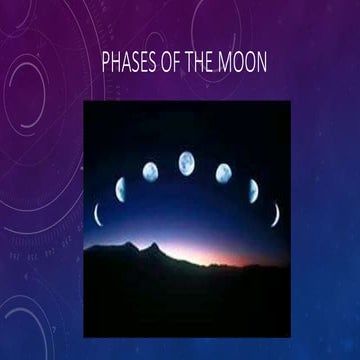 Phases of the Moon | PPTX