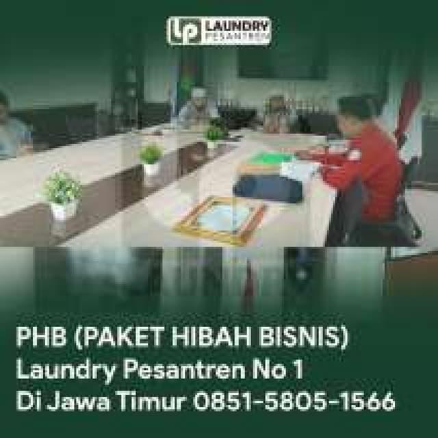 PHB (PAKET HIBAH BISNIS) Laundry Pesantren No 1 Di Jawa Timur 0851-5805-1566 | PDF