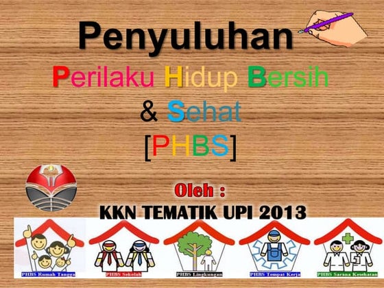 MATERI PENYULUHAN PHBS (PERILAKU HIDUP BERSIH DAN SEHAT) DI SEKOLAH DASAR | PPT