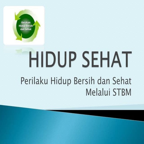 PENGANTAR 5 PILAR STBM PENYULUHAN KADER STBM | PPT