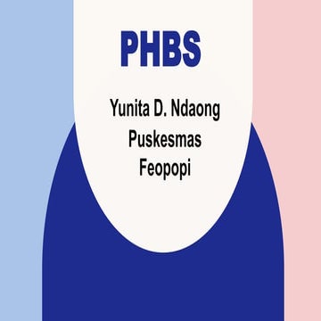 PHBS PERILAKU HIDUP BERSIH DAN SEHAT | PPTX