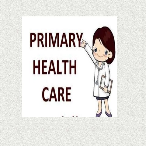 PRIMARY HEALTH CARE | PPT