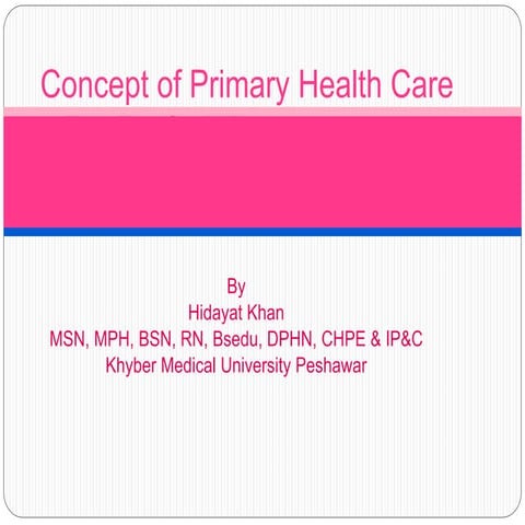 PHC .ppt phc | PPT