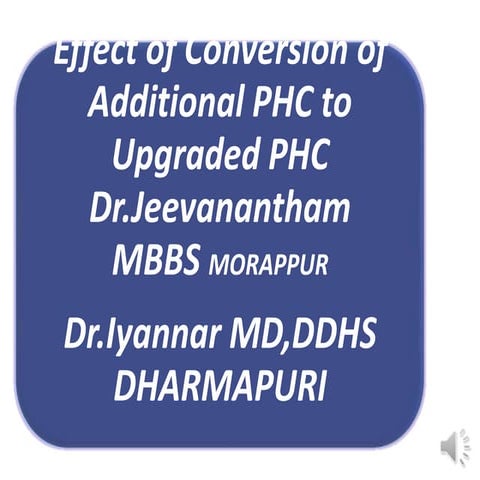 Phc morappur march upload part 1 .ppt