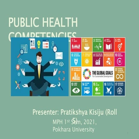 Presentation on Public Health Competencies | PPTX
