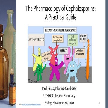 Cephalosporins | PPTX