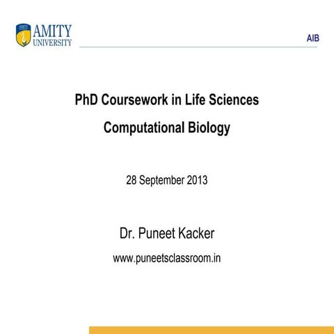 PhD CourseWork | PDF