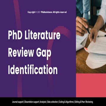 PhD Literature Review Gap Identification - Phdassistance | PPT