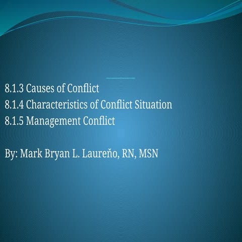 PHDN 603 (Conflict and conflict management).pptx