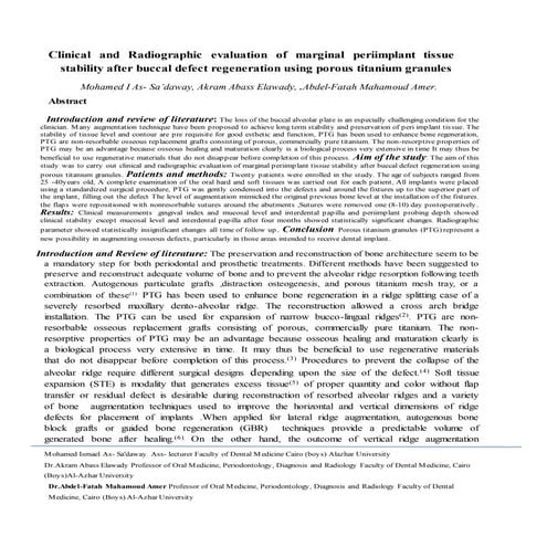 Phd paper plain | DOCX | Dental Health | Diseases and Conditions