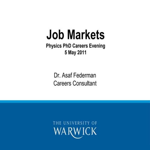 Phd physics career evening | PPSX