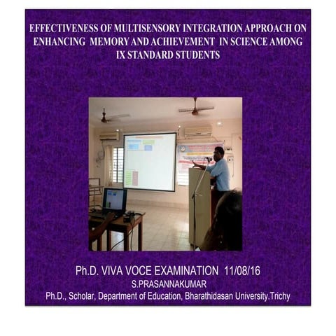 Phd presentation | PDF | Educational Assessment | Education