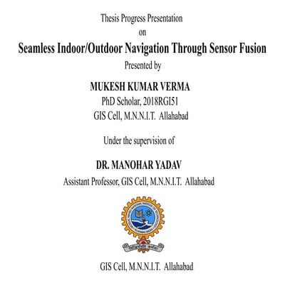 PhD Progress 1 for phd thesis for precision agricultural applications ...