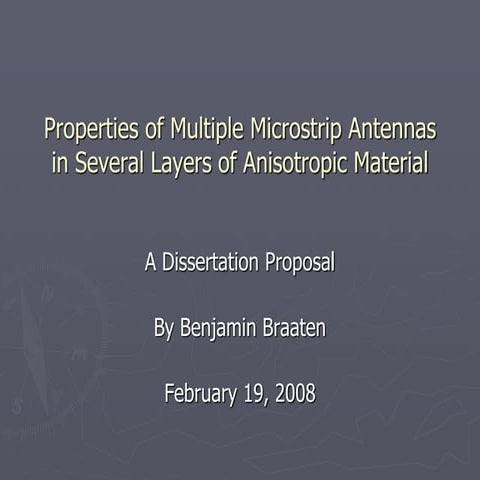 Phd proposal presentation | PPT