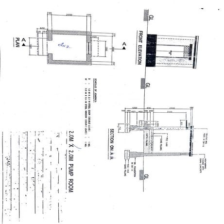 Cad Drawings Pump House LC750 3/4 HP Pump Station | Rain Bird