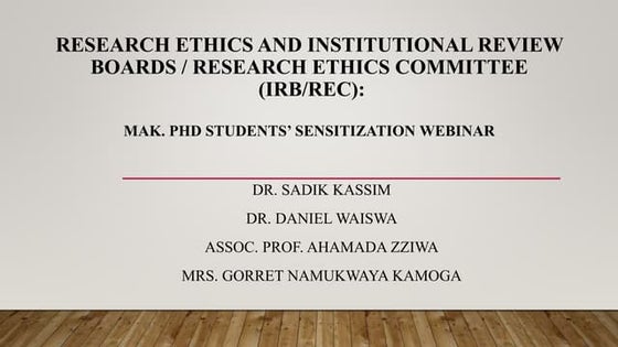 Research ethics | PPT