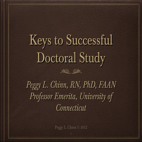 Phd success | PPT | Education