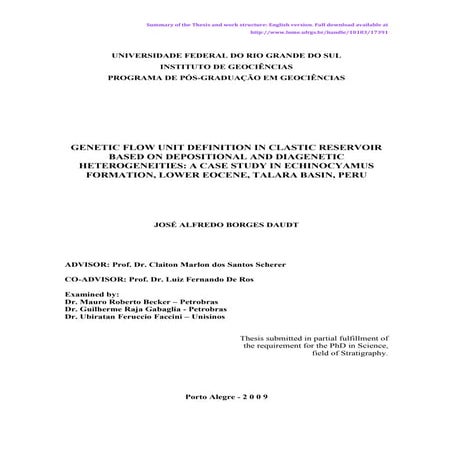 Ph D Thesis Summary In English | PDF